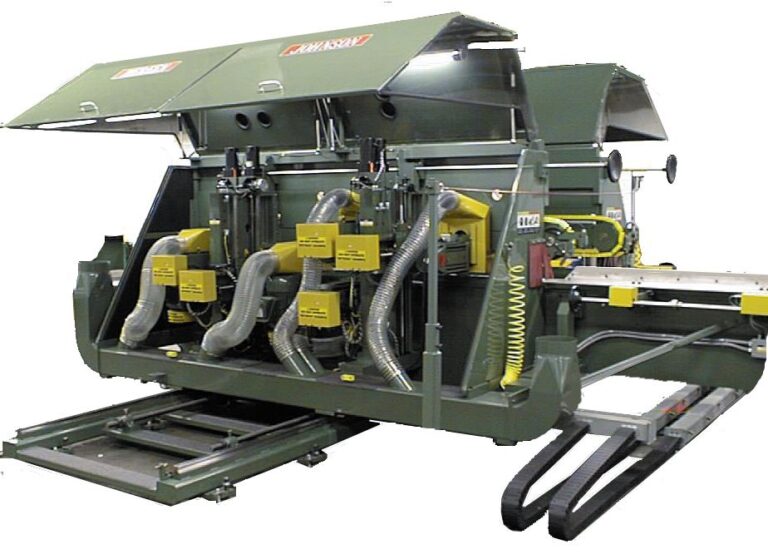 300 Series Fixed Arbor and Moving Blade Rip Saws | Mereen-Johnson