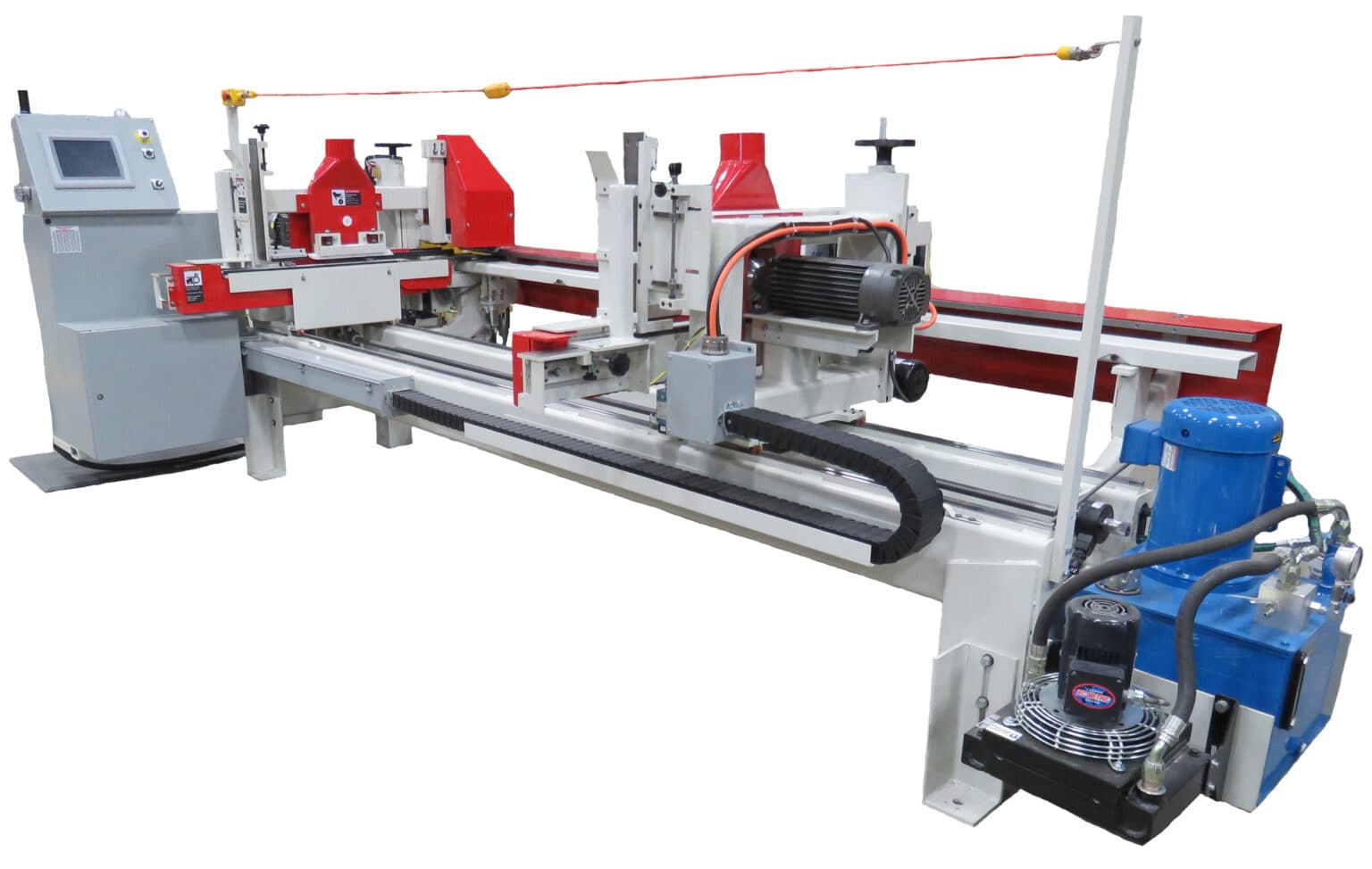300 Series Fixed Arbor and Moving Blade Rip Saws | Mereen-Johnson